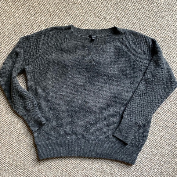 J. Crew | Sweaters | J Crew Waffle Crewneck Sweater In Supersoft Yarn ...